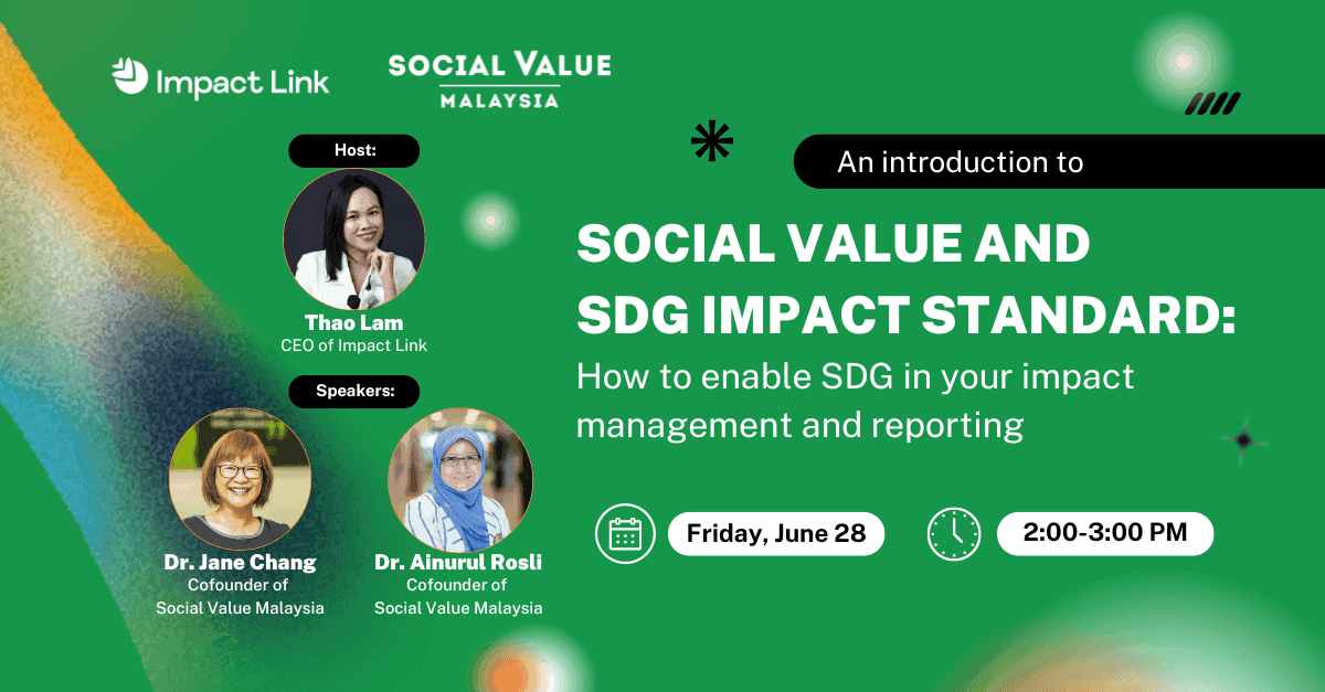 An Introduction to Social Value and SDG Impact Standard: How to Enable ...